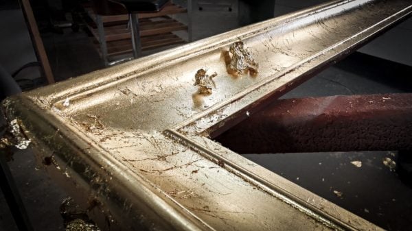 The Gold Gilding Process - Dawsons Framing